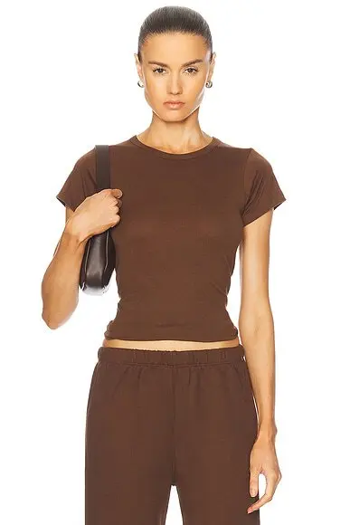 Eterne Fitted Crewneck Short Sleeve T-shirt