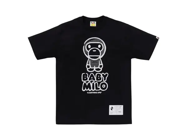 A BATHING APE X Joshua Vides Baby Milo Tee Shirt - Black