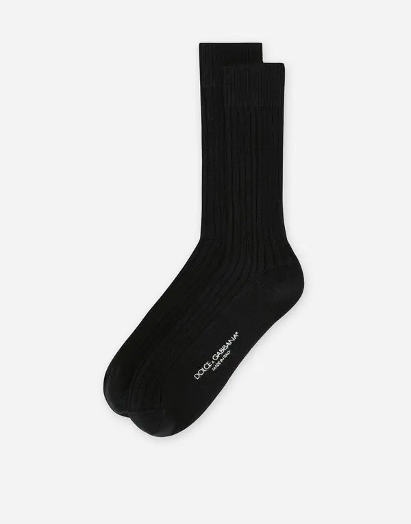 Dolce & Gabbana Ribbed Socks