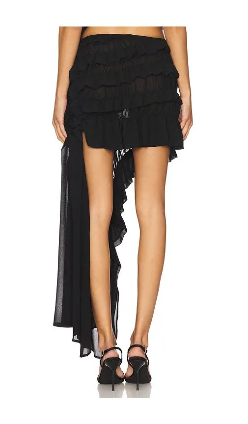 Beaufille Irving Asymmetrical Ruffle Skirt