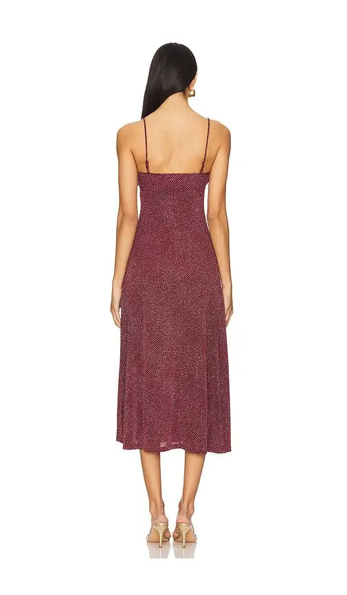 Beaufille Ariel Midi Dress - Red