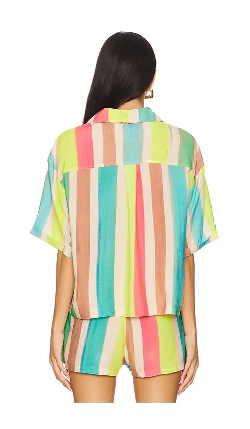 PQ SWIM Blake Button Top