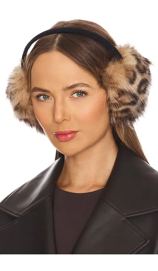 UNREAL FUR Ears Earmuffs - Brown