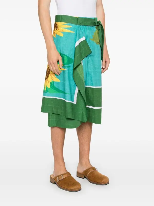 CRAIG GREEN Towel Shorts - Green