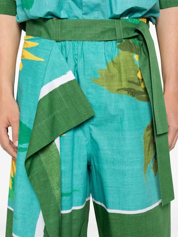 CRAIG GREEN Towel Shorts - Green
