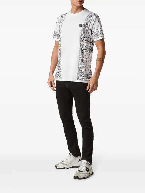 Philipp Plein Paisley-print T-shirt