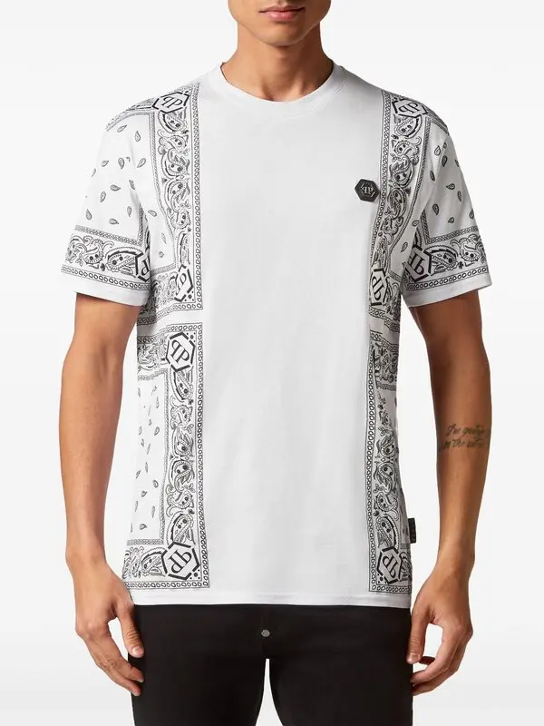 Philipp Plein Paisley-print T-shirt