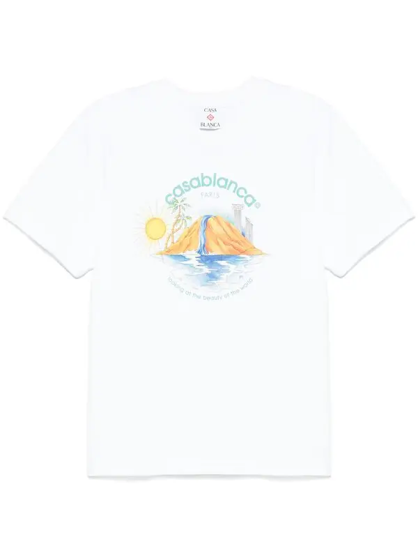 Casablanca Oasis T-shirt - White