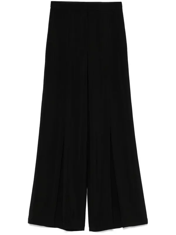 MUGLER Buckled Wide-leg Trousers