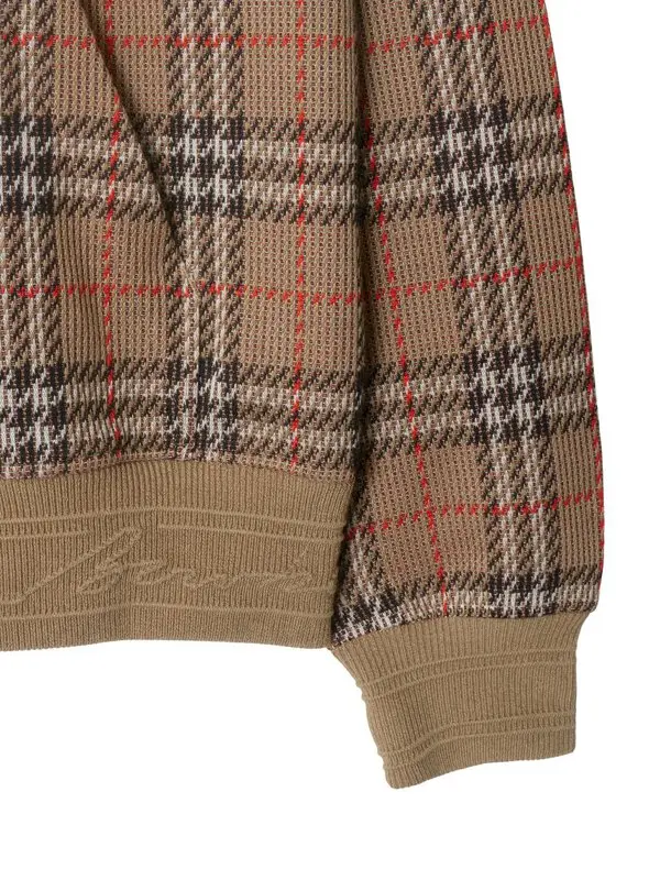 Burberry Vintage Check Zip-up Hoodie - Brown