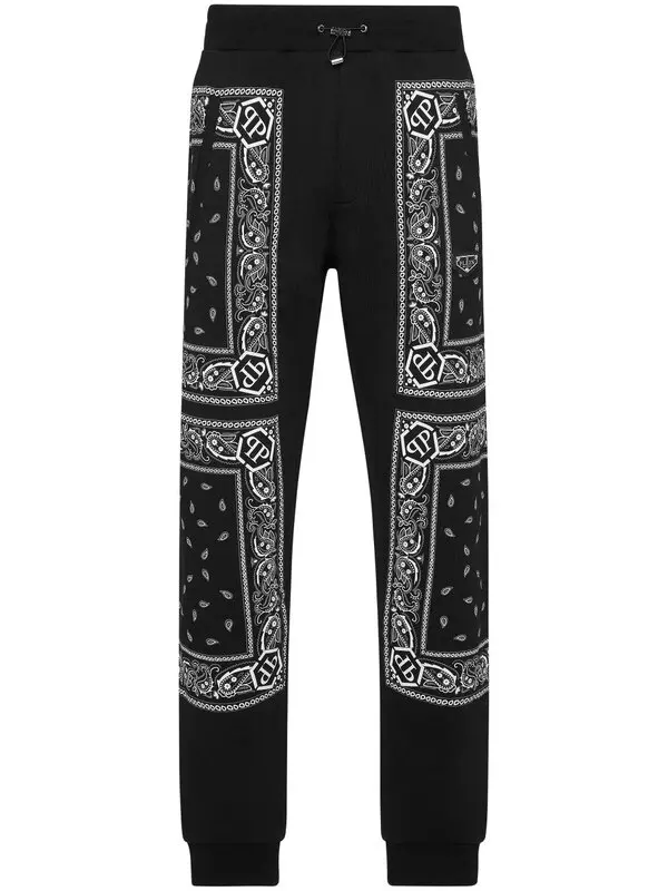 Philipp Plein Paisley-print Trousers