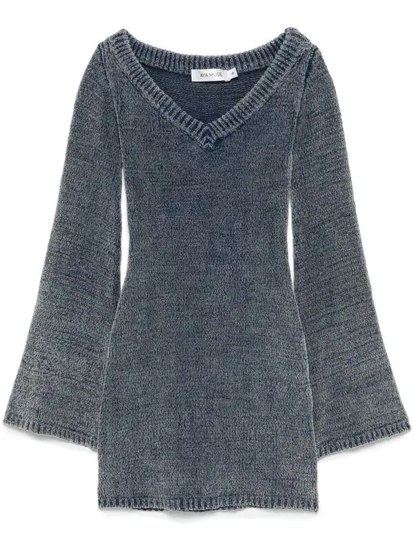 AYA MUSE Knitted Mini Dress