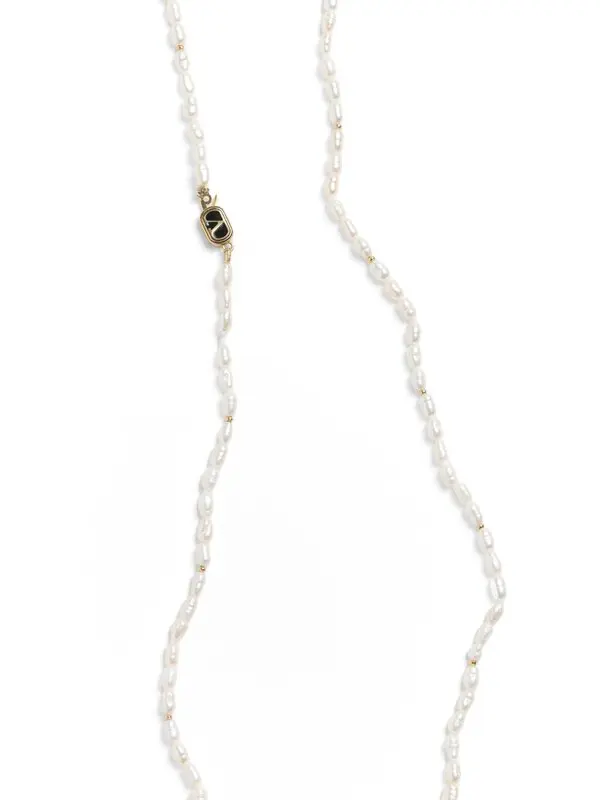 Valentino Garavani Ovalette Necklace - White