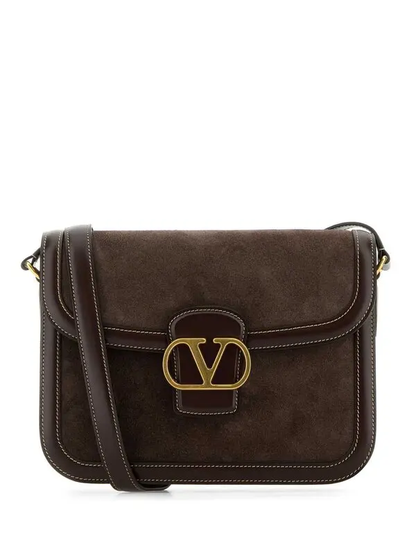 Valentino Garavani 9to5 Shoulder Bag - Brown
