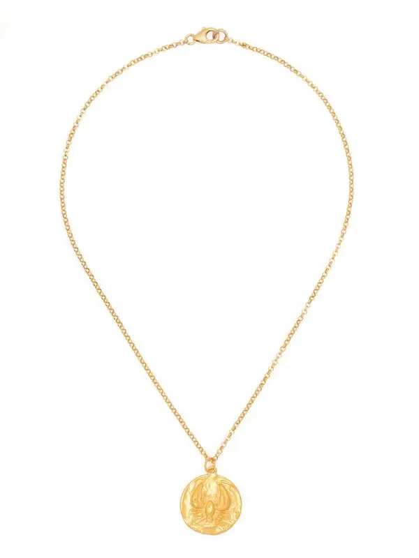 ALIGHIERI Reader Of The Sea Necklace - Gold