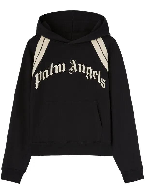 Palm Angels Logo-print Cotton Hoodie