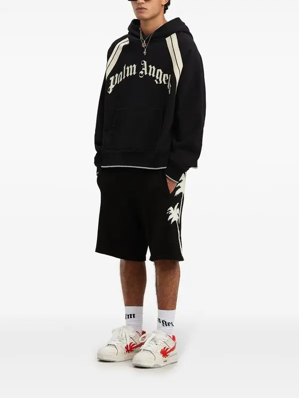 Palm Angels Logo-print Cotton Hoodie