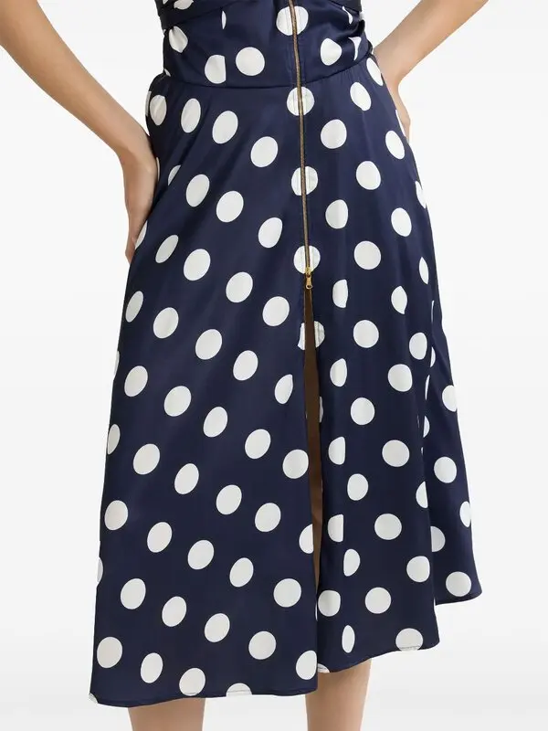 PATOU Halterneck Midi Dress - Blue