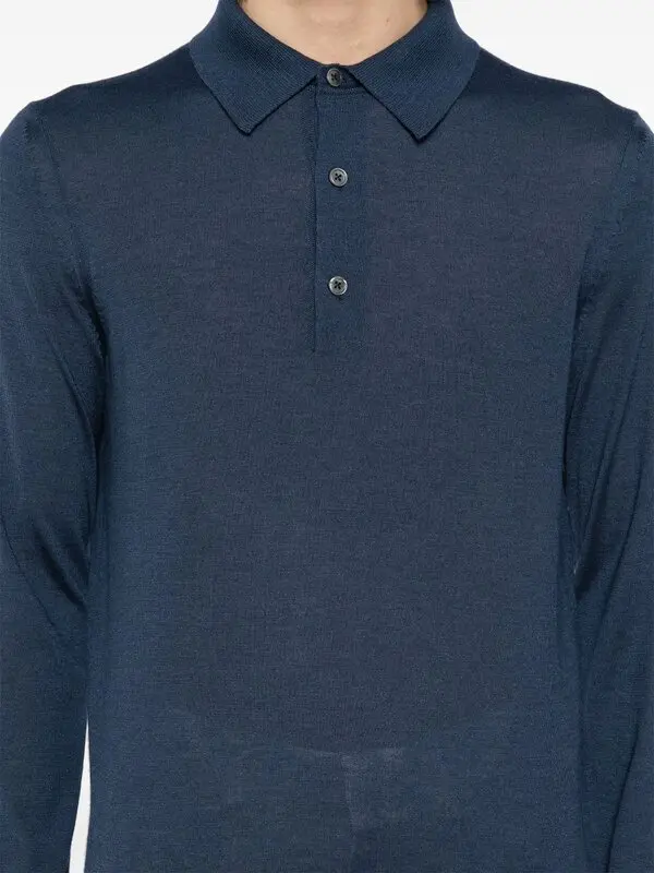 TOM FORD Long-sleeved Polo Shirt