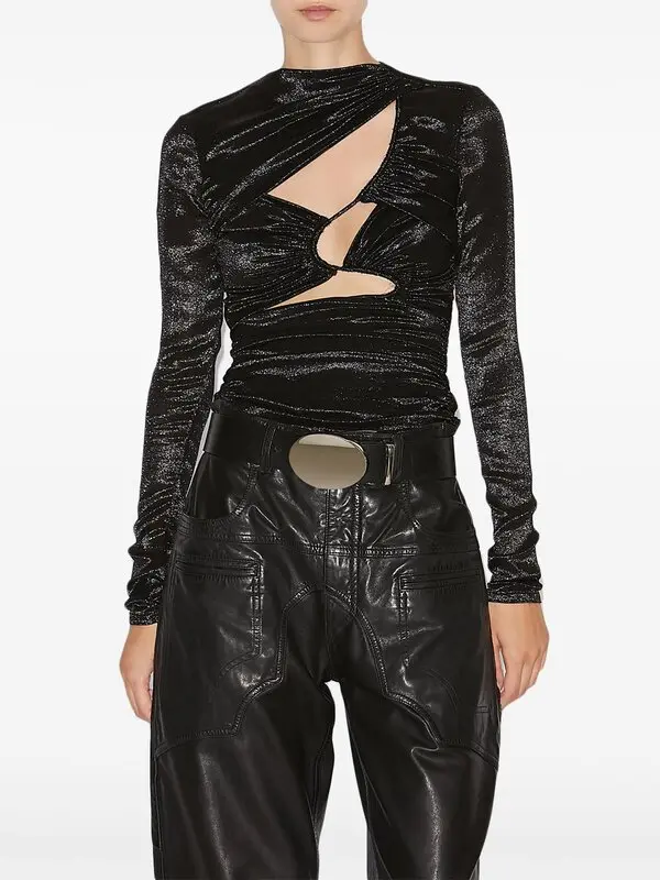 Isabel Marant Étoile Rose Lurex Top