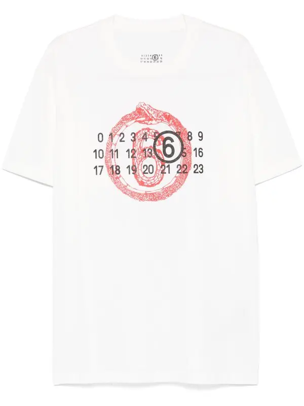 MAISON MARGIELA Year Of The Snake T-shirt - White