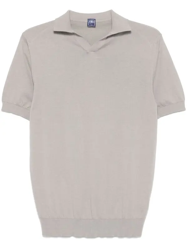 Fedeli Organic-cotton T-shirt - Grey