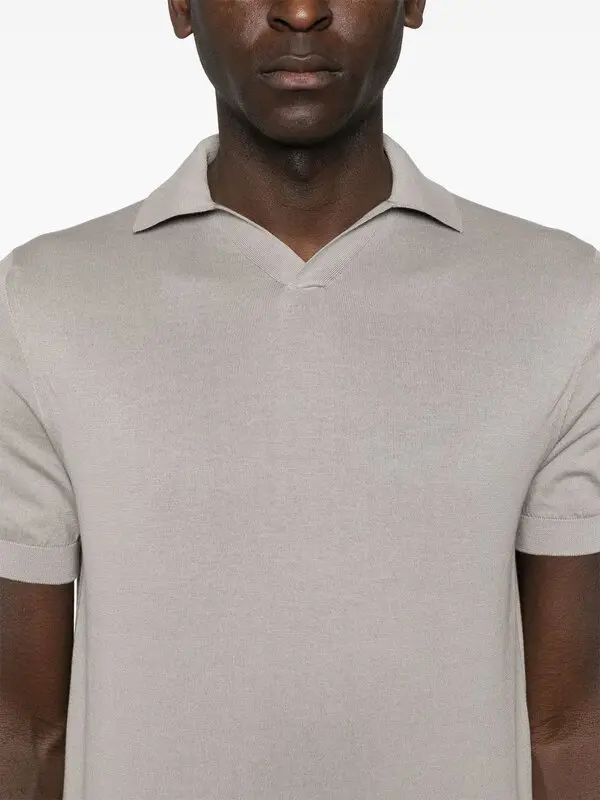 Fedeli Organic-cotton T-shirt - Grey