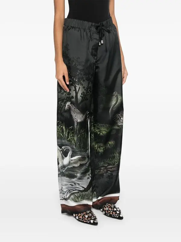 Attico Printed Trousers