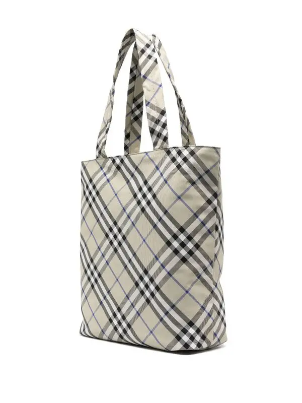 Burberry Equestrian Knight Embroidered Tote Bag