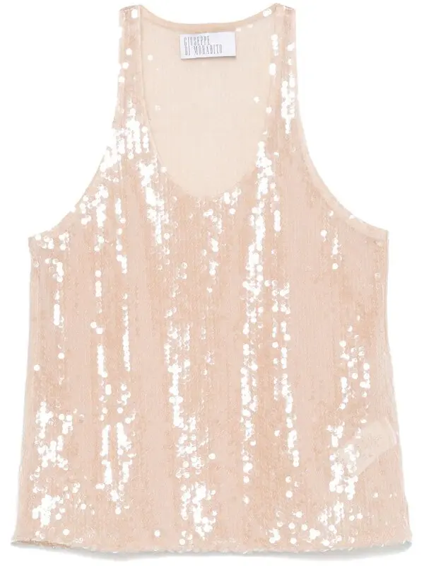 Giuseppe Di Morabito Sequin Embellished Tank Top