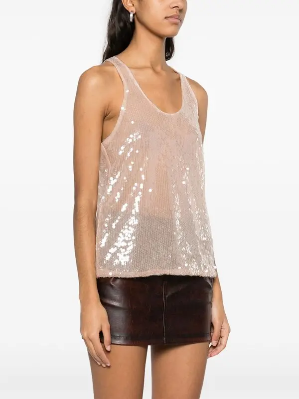 Giuseppe Di Morabito Sequin Embellished Tank Top