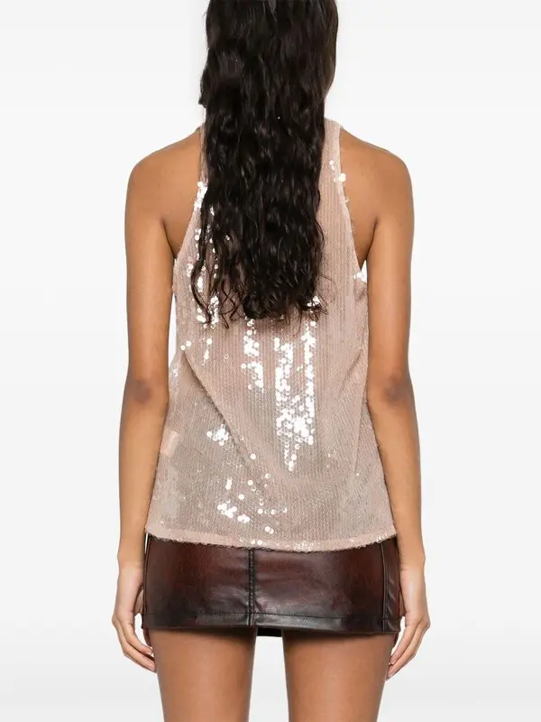 Giuseppe Di Morabito Sequin Embellished Tank Top