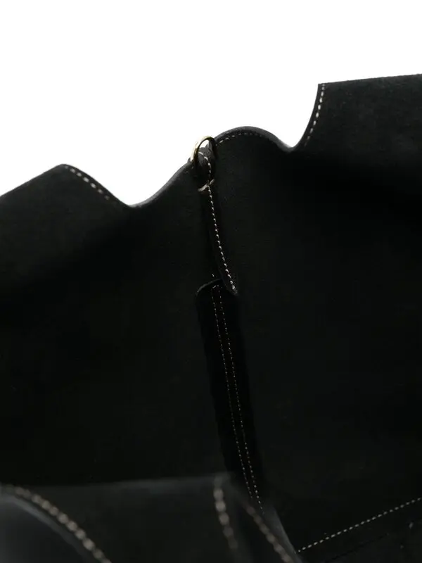 TOD'S Leather Tote Bag - Black