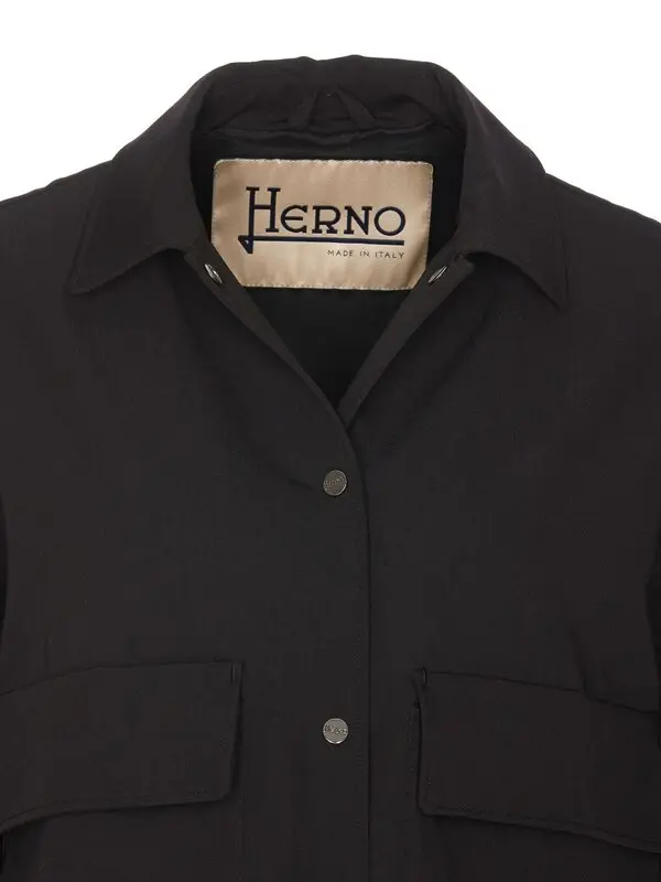 Herno Twill Shirt Jacket