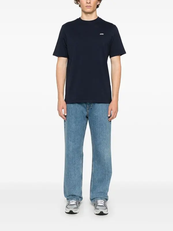 AUTRY Cotton T-shirt - Blue
