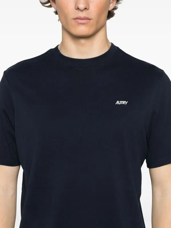 AUTRY Cotton T-shirt - Blue