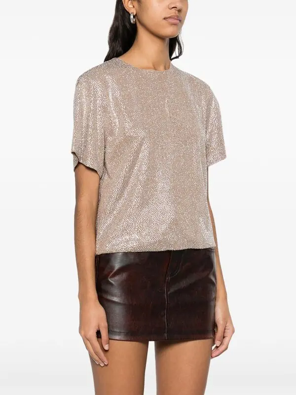 Giuseppe Di Morabito Crystal-embellished T-shirt