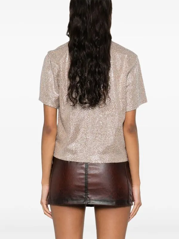 Giuseppe Di Morabito Crystal-embellished T-shirt