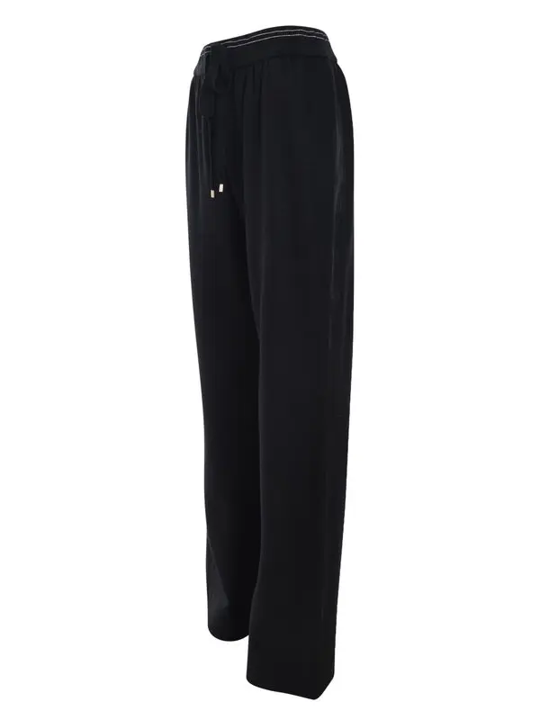 Lorena Antoniazzi Virgin Wool Track Pants