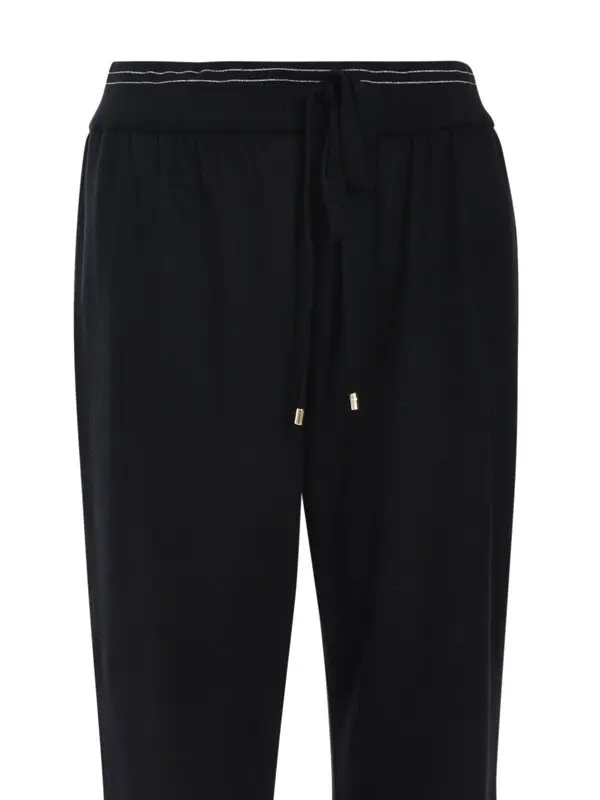 Lorena Antoniazzi Virgin Wool Track Pants