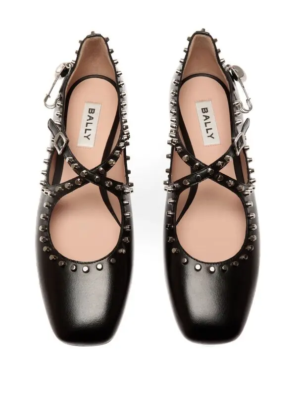 Bally Rina Ballerina Flats - Black