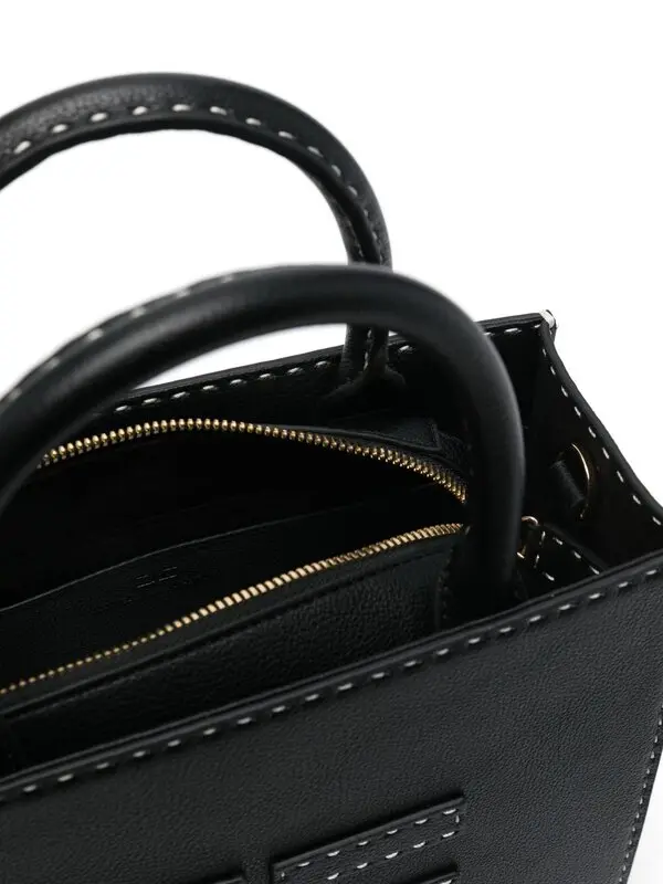 Elisabetta Franchi Small Tote Bag - Black