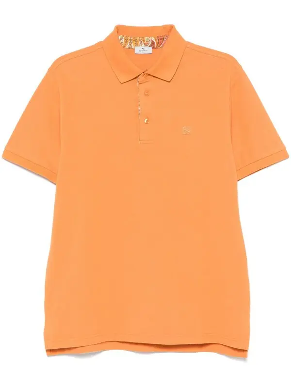 Etro Piqué-weave Polo Shirt