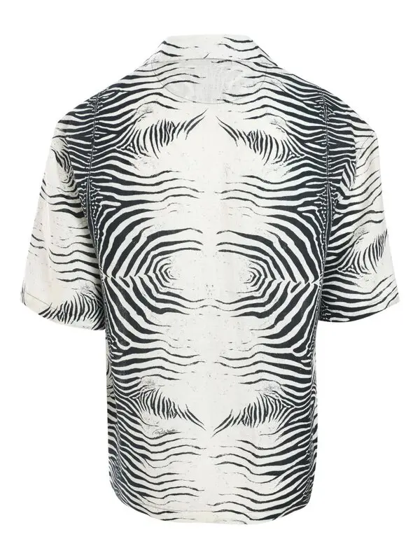 Roberto Cavalli Zebra-print Shirt