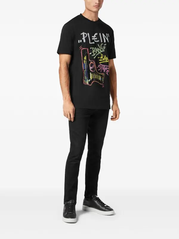 Philipp Plein Gun T-shirt - Black
