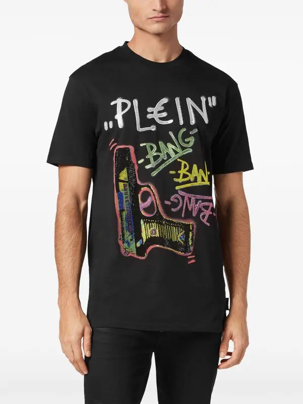 Philipp Plein Gun T-shirt - Black
