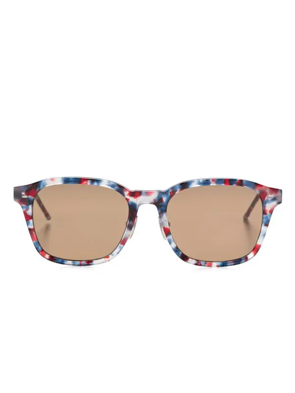 Thom Browne Tortoiseshell-effect Sunglasses