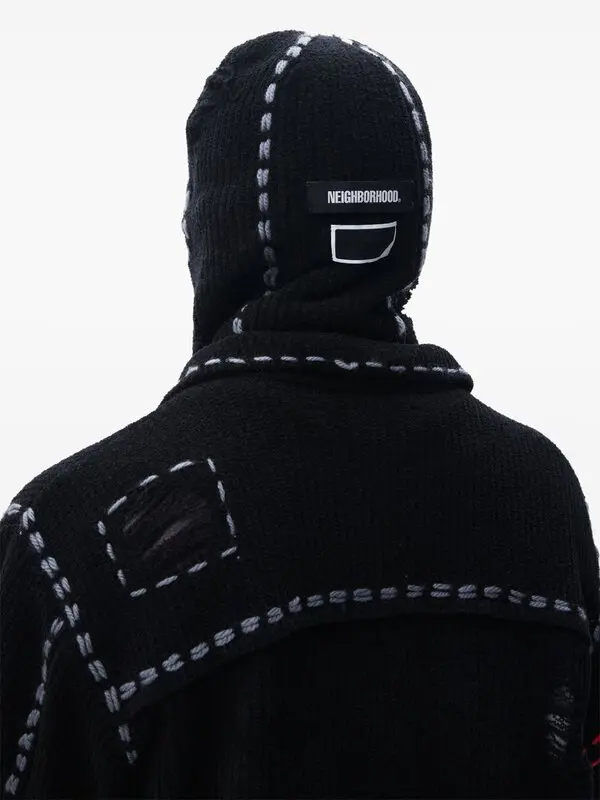NEIGHBORHOOD Ribbed-knit Balaclava