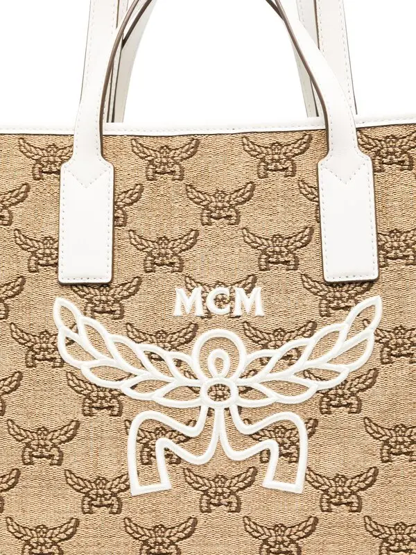 Mcm Medium Himmel Tote Bag