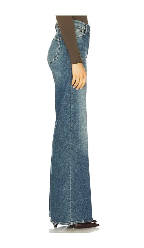 7 For All Mankind Lotta Wide-leg Jeans - Sea Level